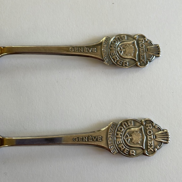 Rolex | Dining | Vintage Rolex Spoons Set Of 2 | Poshmark